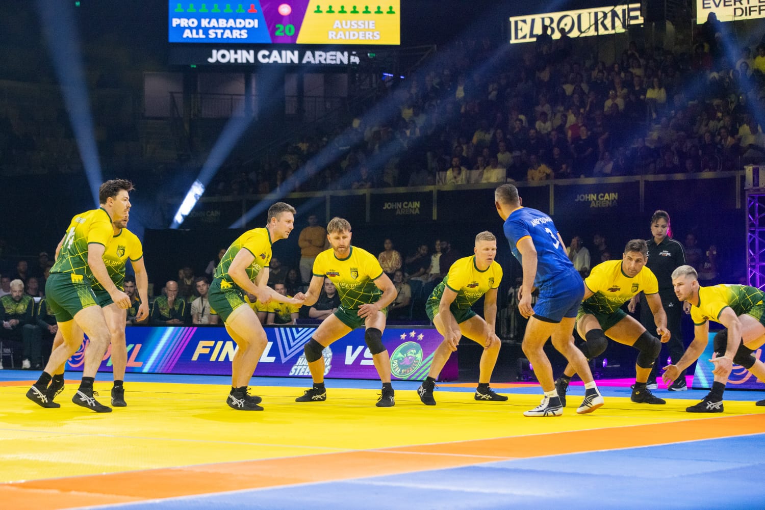 PKL Melbourne Raid Lights Up John Cain Arena as Pro Kabaddi All Stars ...